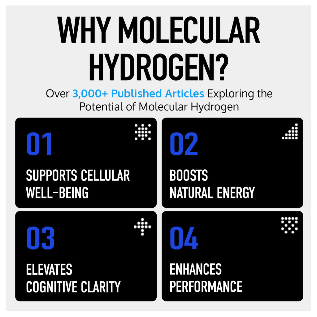 Hydrogen tablets with magnesium benefits