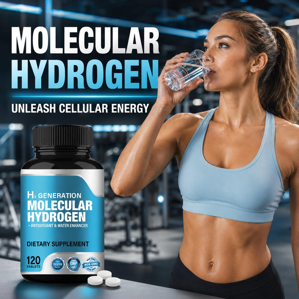 Hydrogen tablets with trace minerals