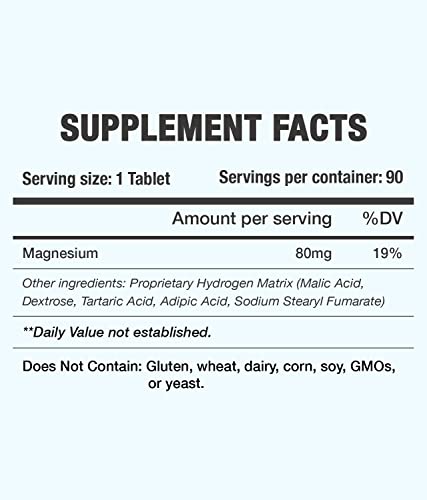 Hydrogen water for enhanced recovery
