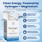 Hydrogen water for enhanced wellness