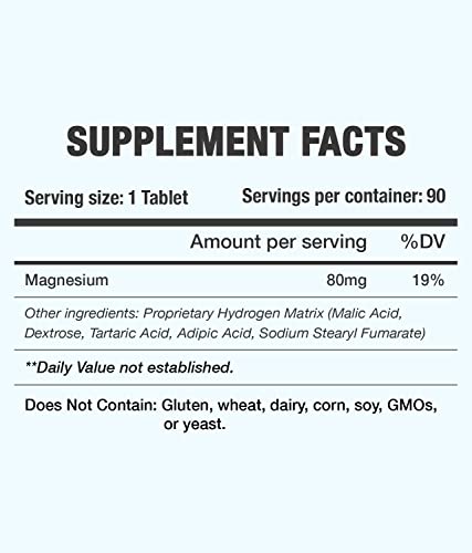 Hydrogen water for improved digestion