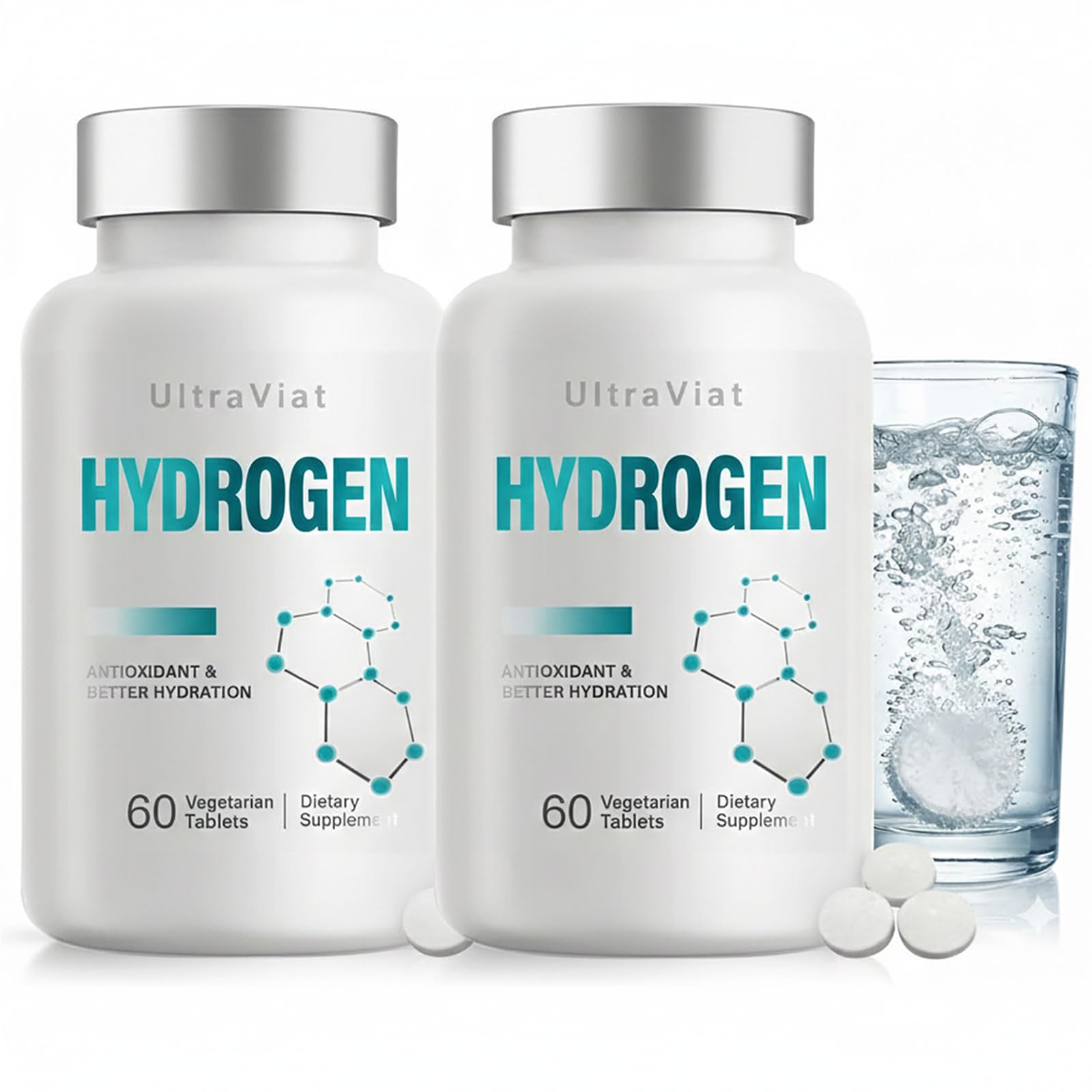 Hydrogen water tablets for energy