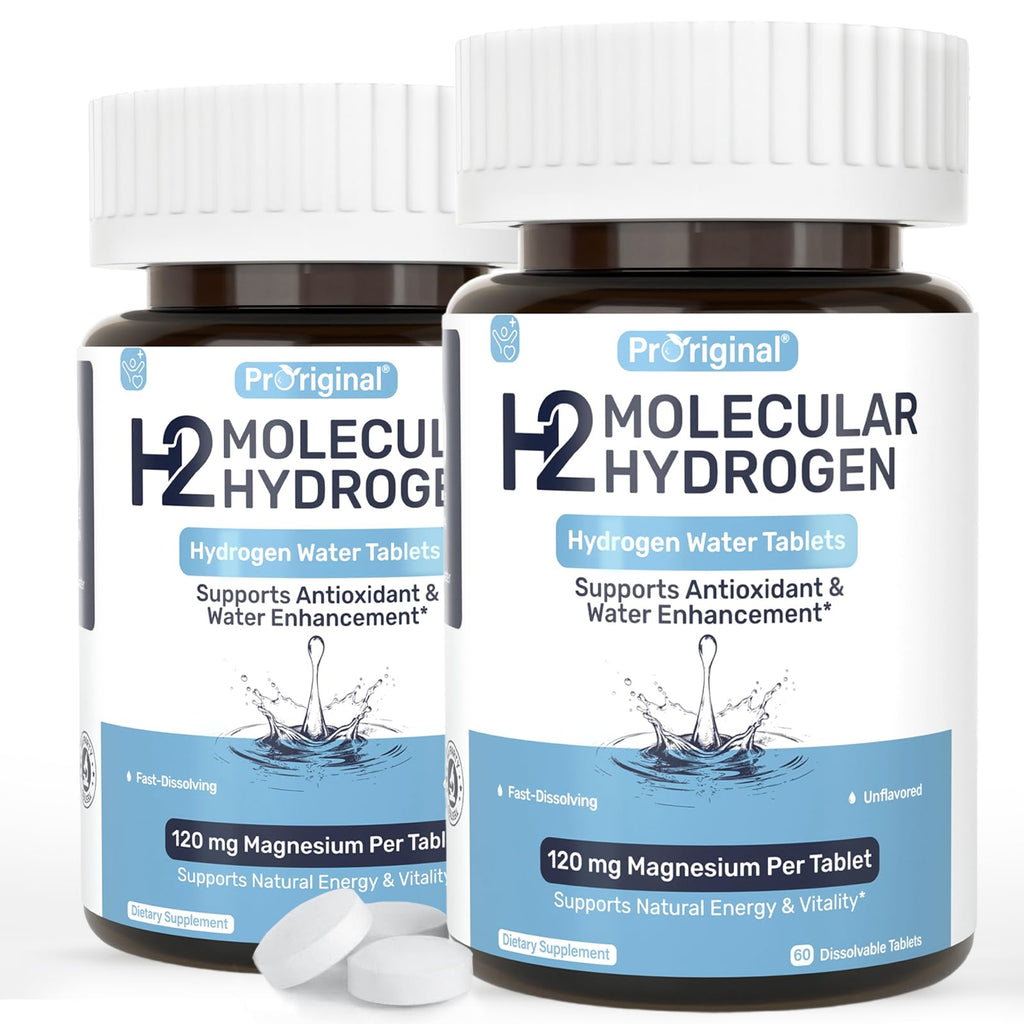 Hydrogen water tablets for hydration