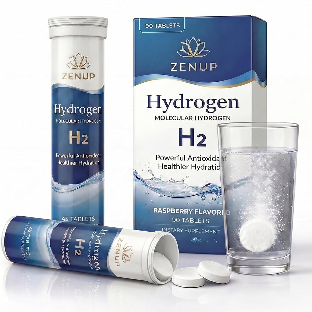 Hydrogen water tablets for hydration