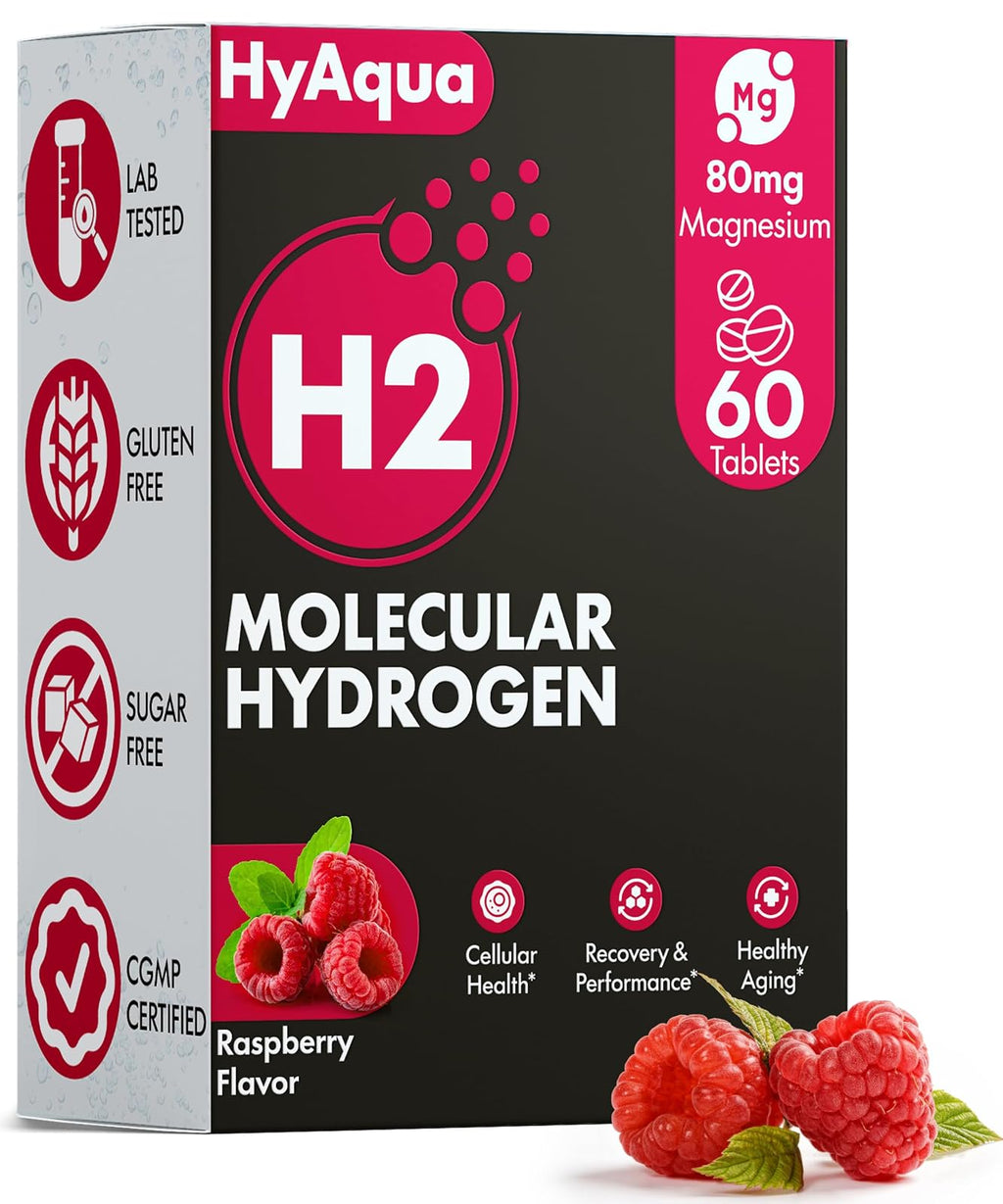Hydrogen water tablets for hydration