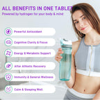 Hydrogen water tablets for hydration
