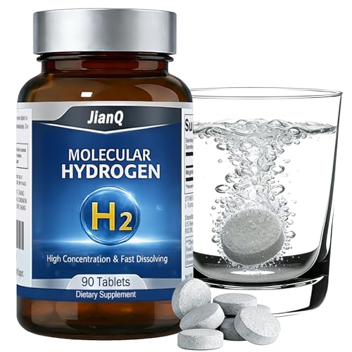 Hydrogen water tablets for hydration