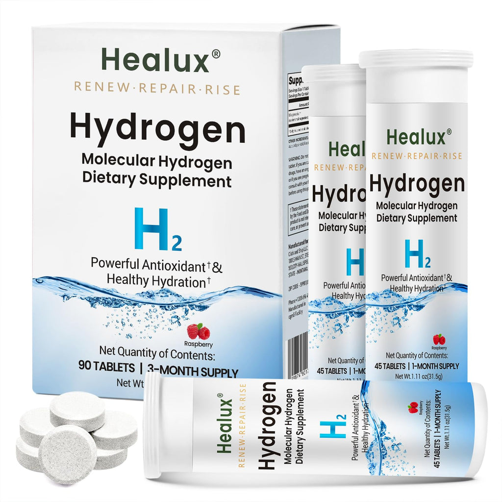 Hydrogen water tablets for hydration
