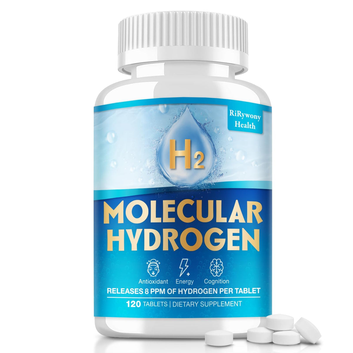 Hydrogen water tablets for hydration