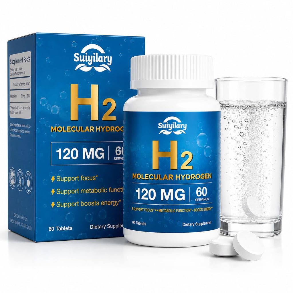 Hydrogen water tablets for hydration