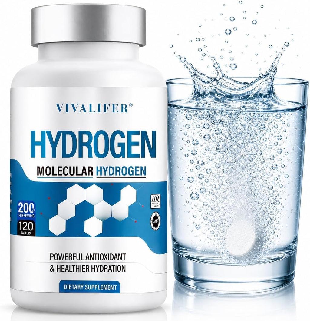 Hydrogen water tablets for hydration