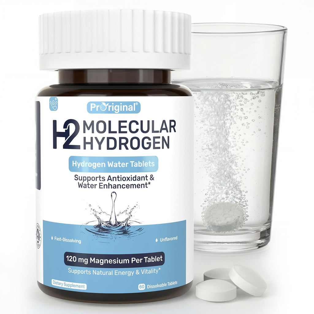 Hydrogen water tablets for hydration