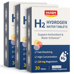 Hydrogen water tablets for hydration