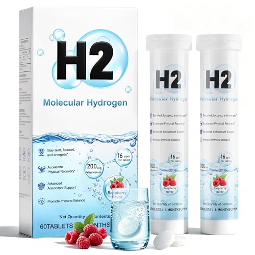 Hydrogen water tablets for hydration