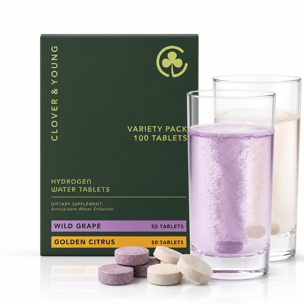Hydrogen water tablets for hydration