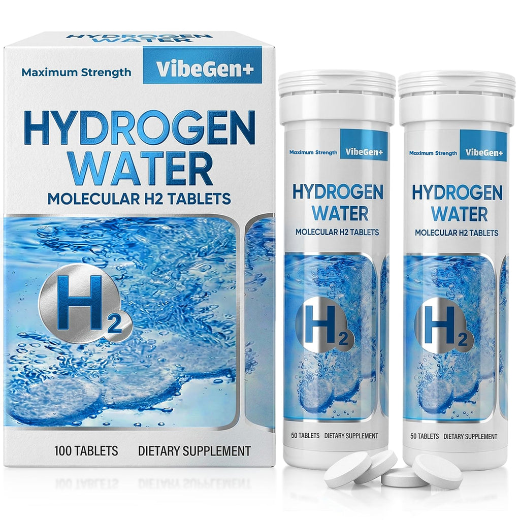 Hydrogen water tablets for hydration