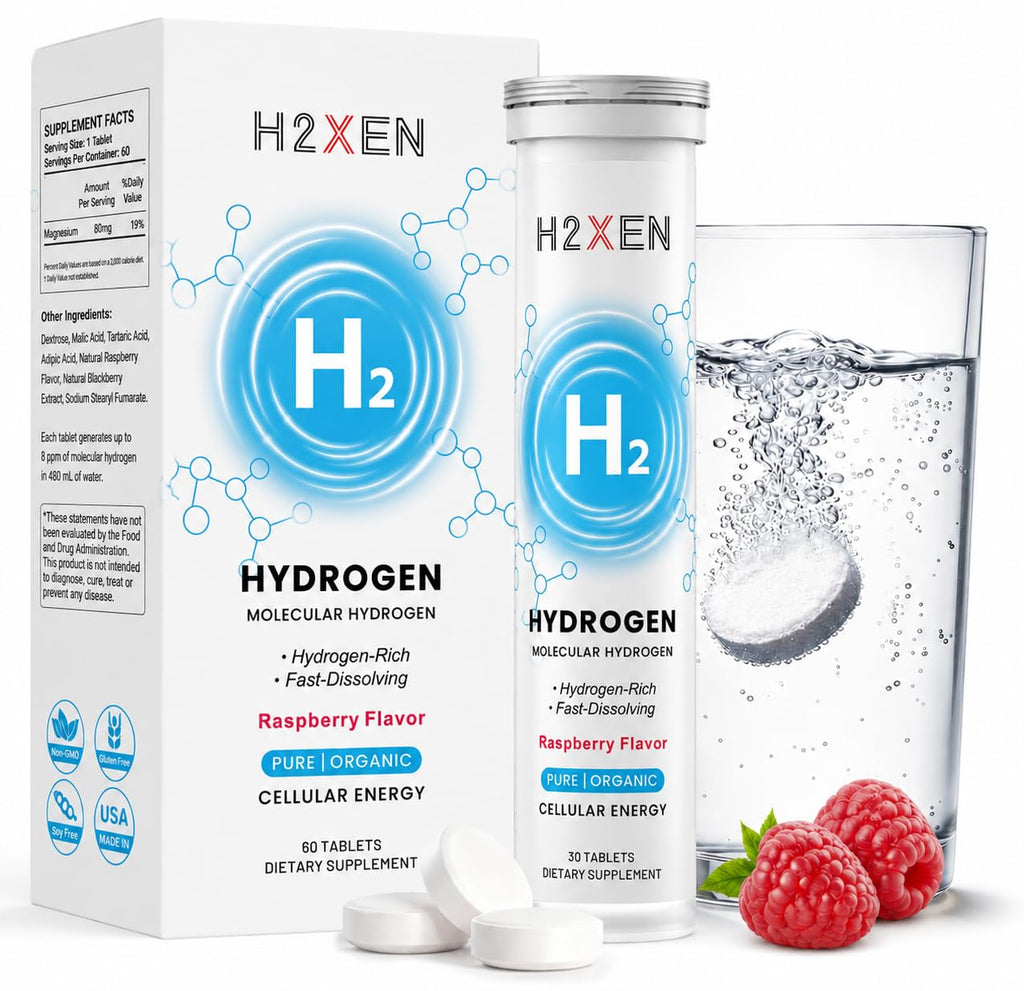 Hydrogen water tablets with magnesium