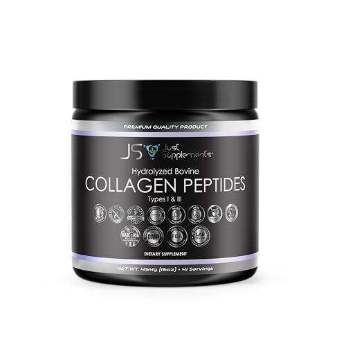 Hydrolyzed bovine collagen for skin