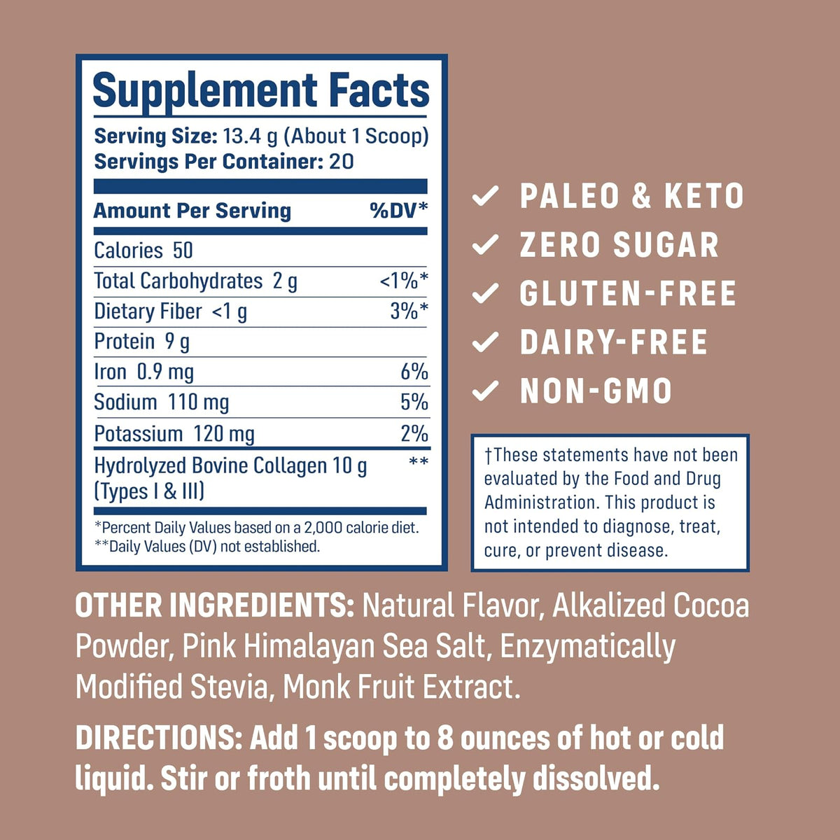 Hydrolyzed collagen for beauty