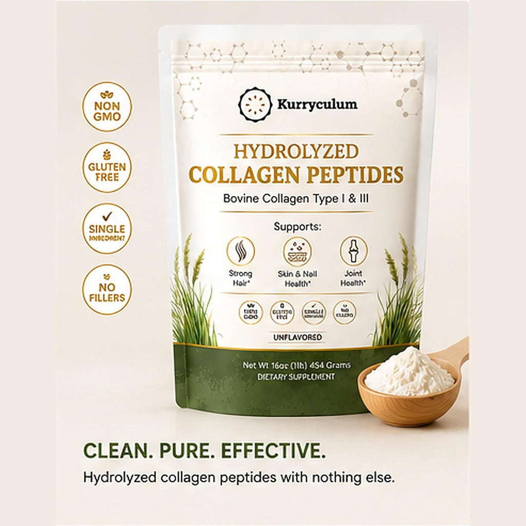 Hydrolyzed collagen for better absorption
