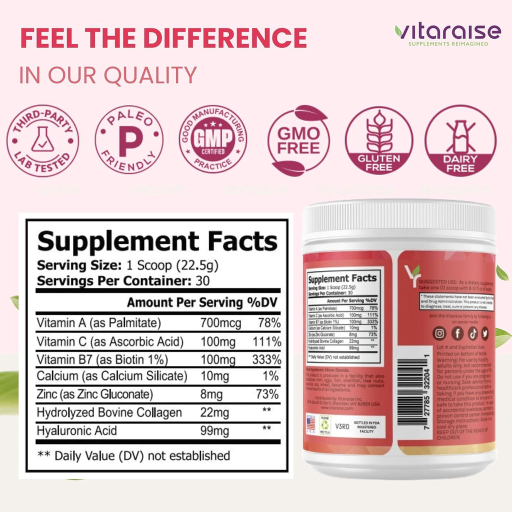 Hydrolyzed collagen for healthy hair