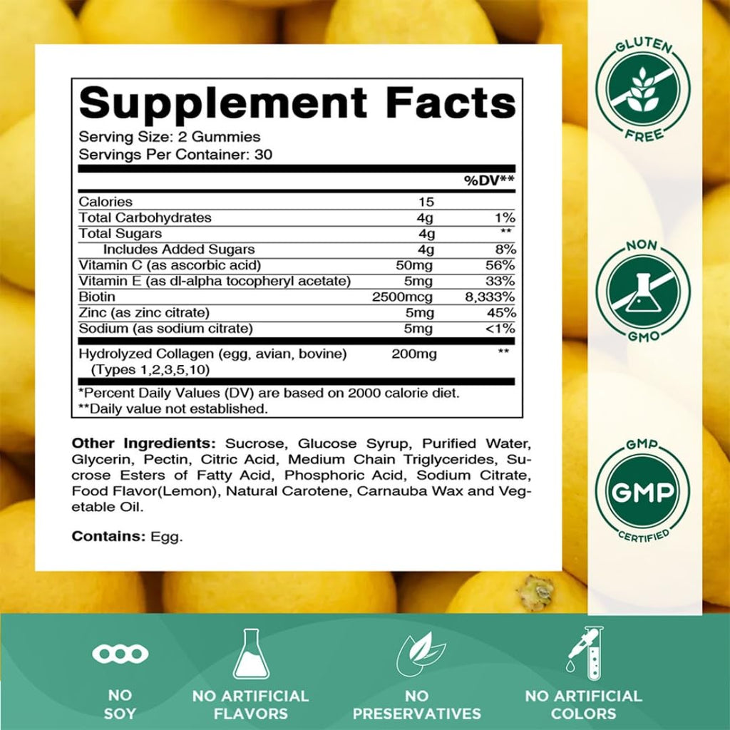 Hydrolyzed collagen for healthy skin