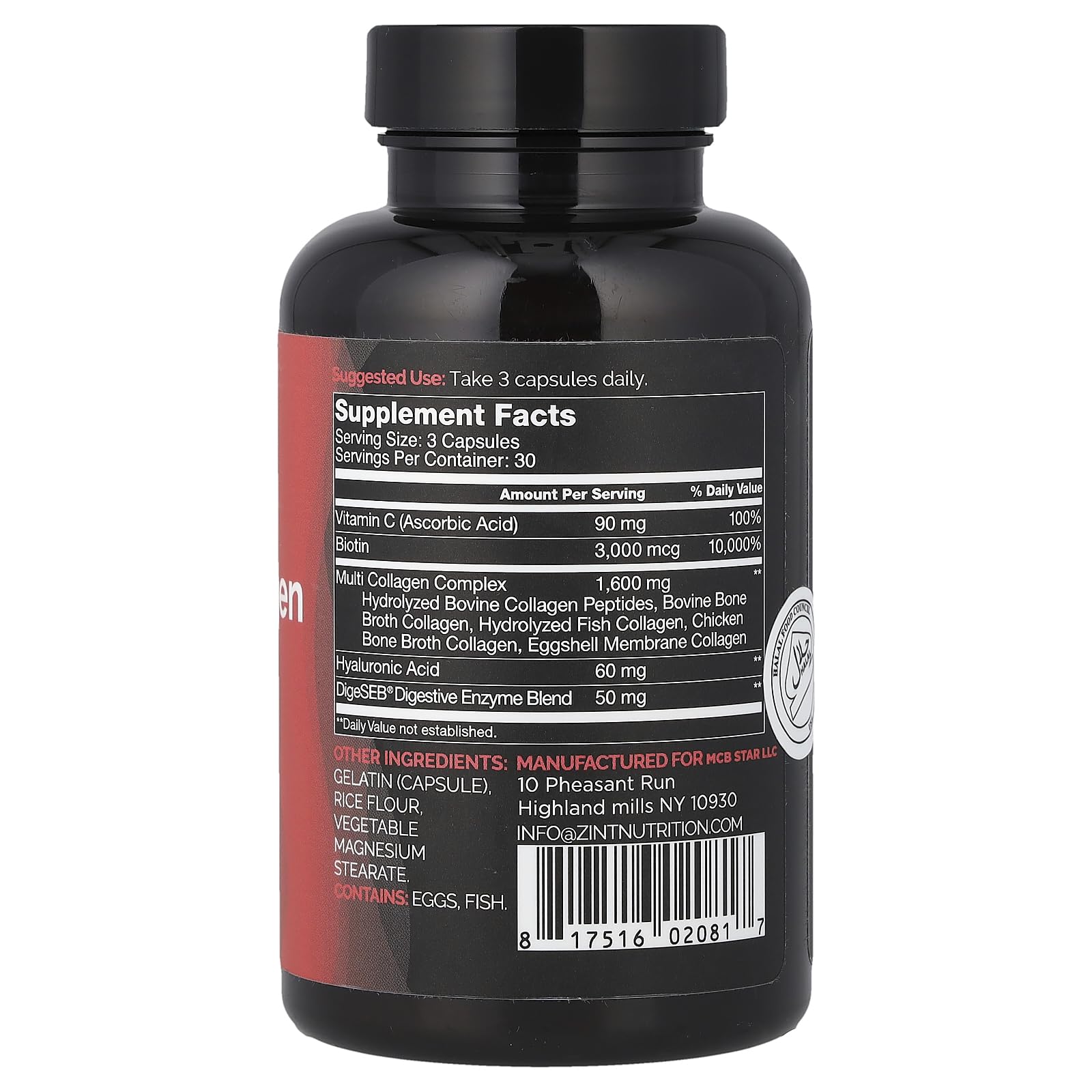 Hydrolyzed collagen for healthy skin