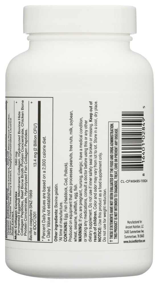 Hydrolyzed collagen for hormone balance