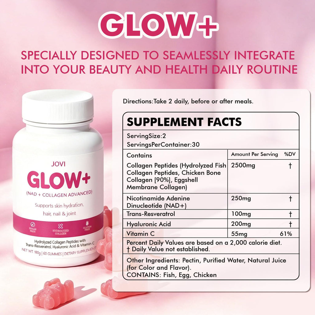 Hydrolyzed collagen for radiant skin