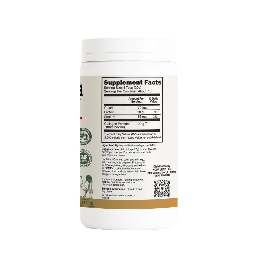 Hydrolyzed collagen for skin health
