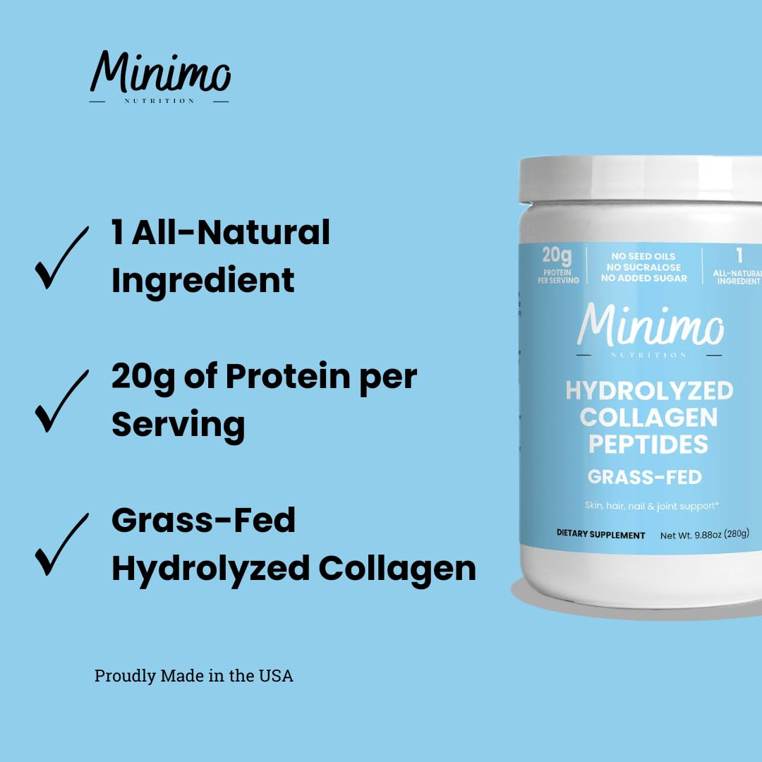 Hydrolyzed collagen for skin health