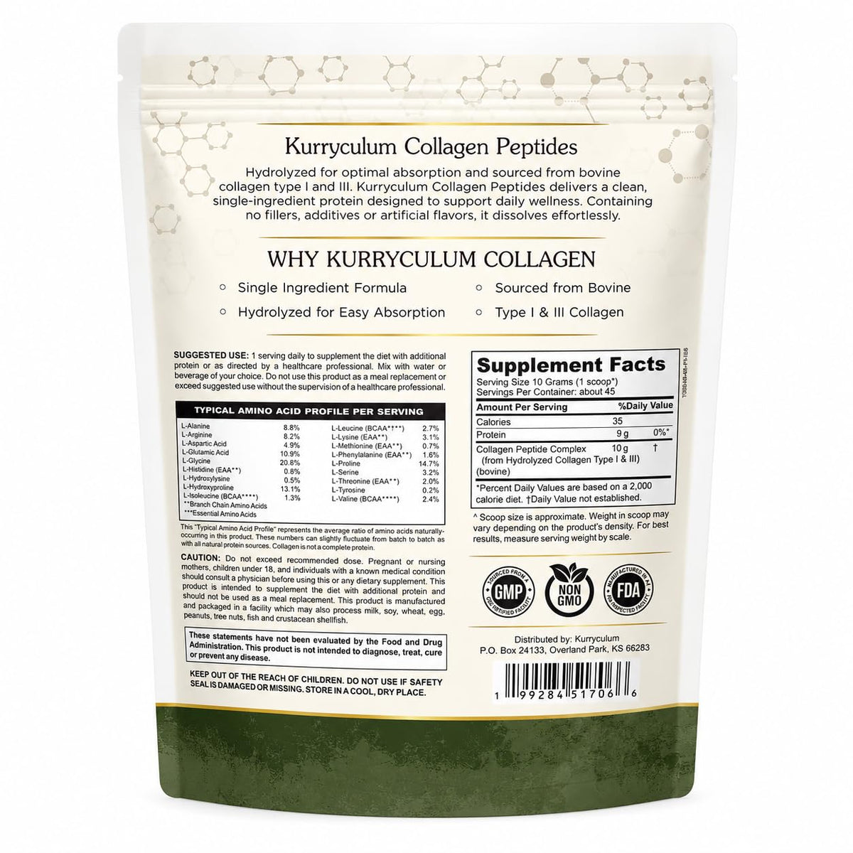 Hydrolyzed collagen for skin health