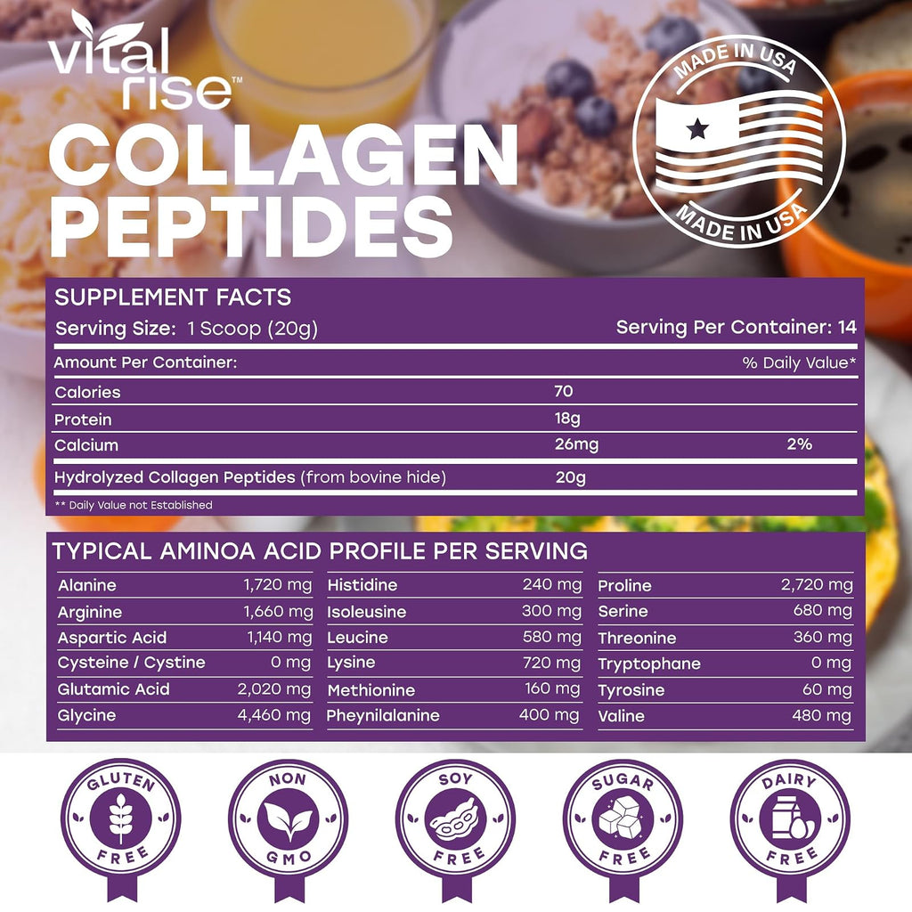 Hydrolyzed collagen for skin health