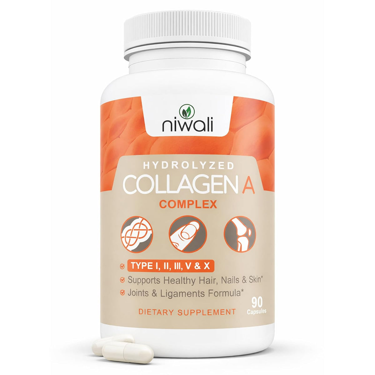 Hydrolyzed collagen for skin health