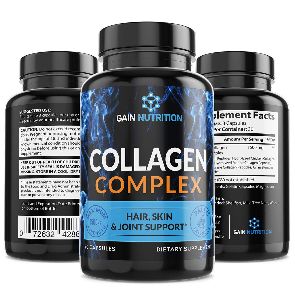 Hydrolyzed collagen for youthful skin