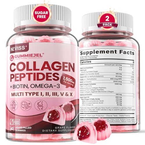Hydrolyzed collagen gummies for beauty