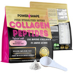 Hydrolyzed collagen peptides for beauty