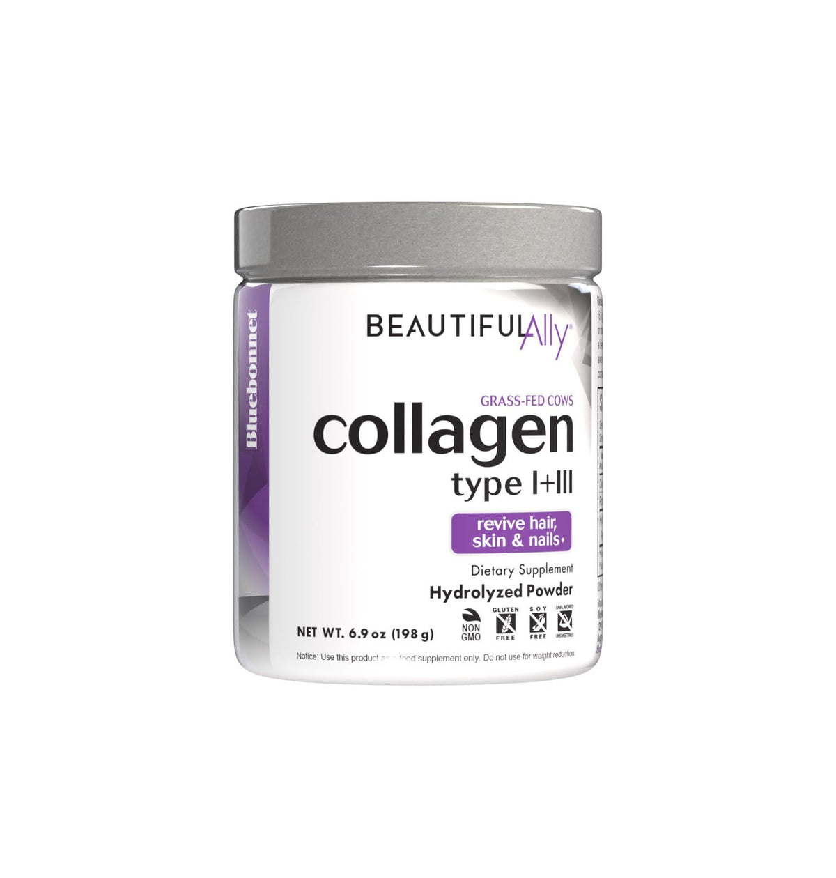 Hydrolyzed collagen peptides for beauty