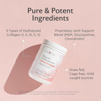 Hydrolyzed collagen peptides for beauty