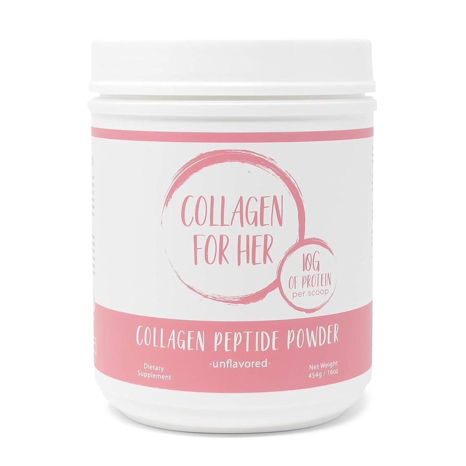 Hydrolyzed collagen peptides for beauty
