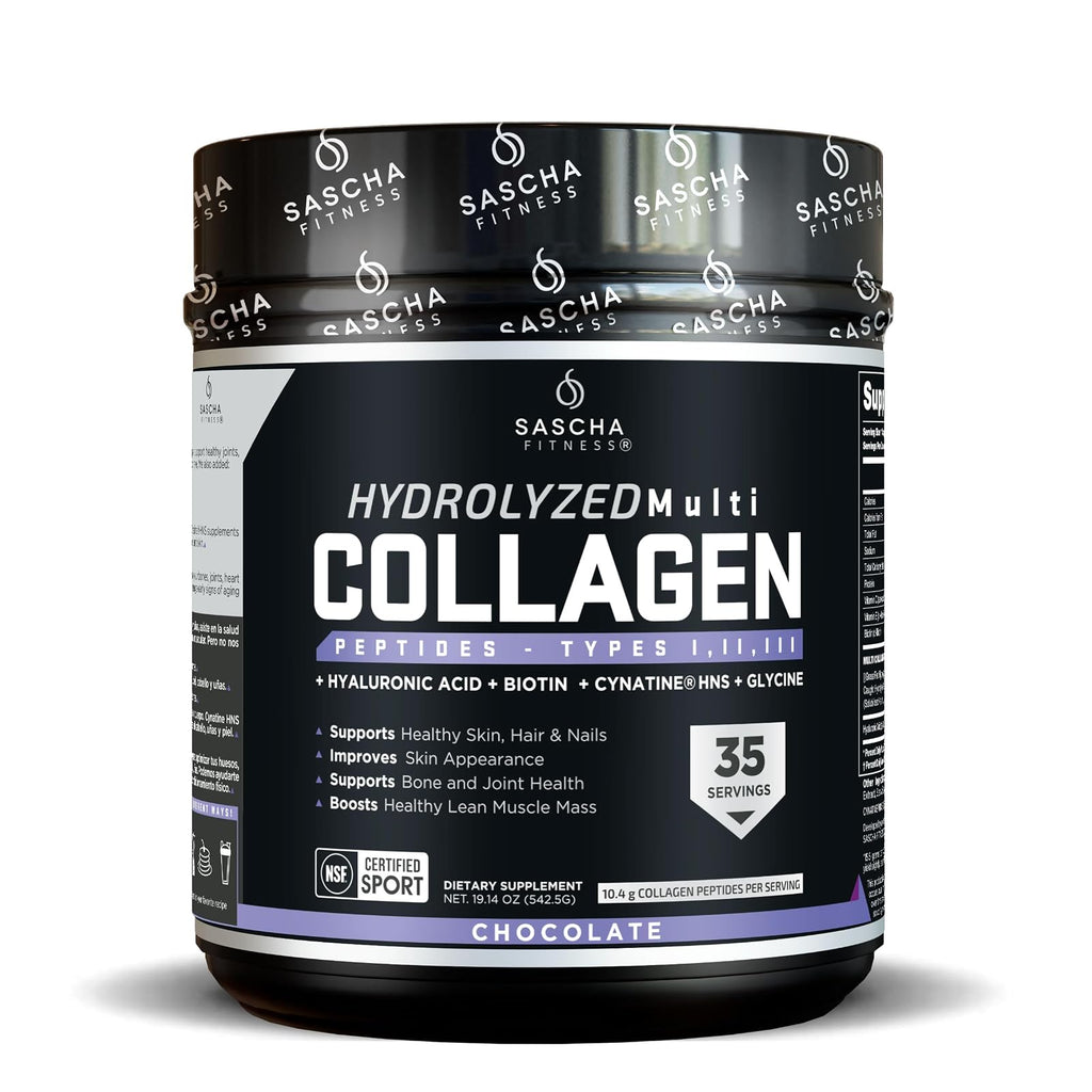 Hydrolyzed collagen peptides for beauty