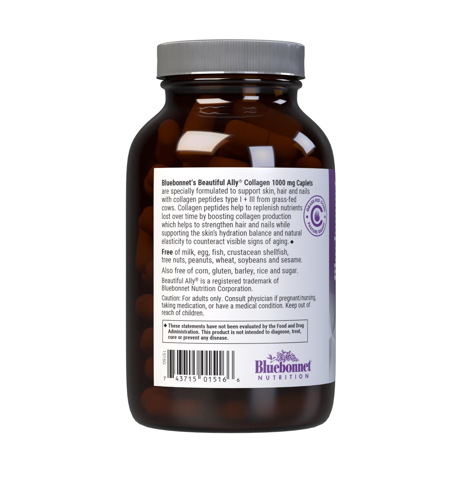 Hydrolyzed collagen peptides for skin health