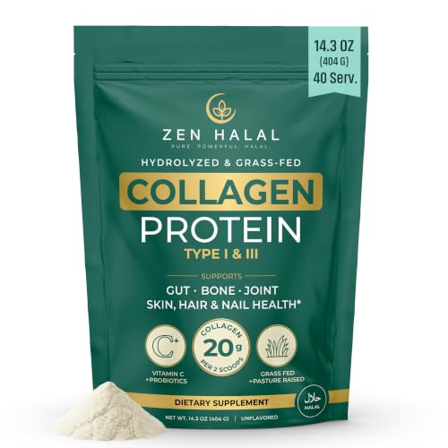 Hydrolyzed collagen peptides for skin