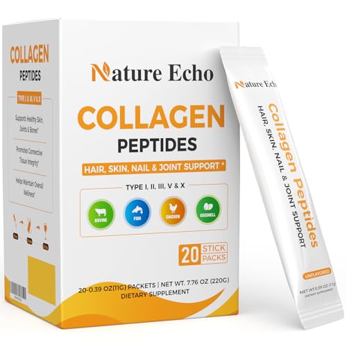 Hydrolyzed collagen peptides for skin