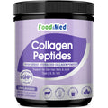 Hydrolyzed collagen peptides for skin