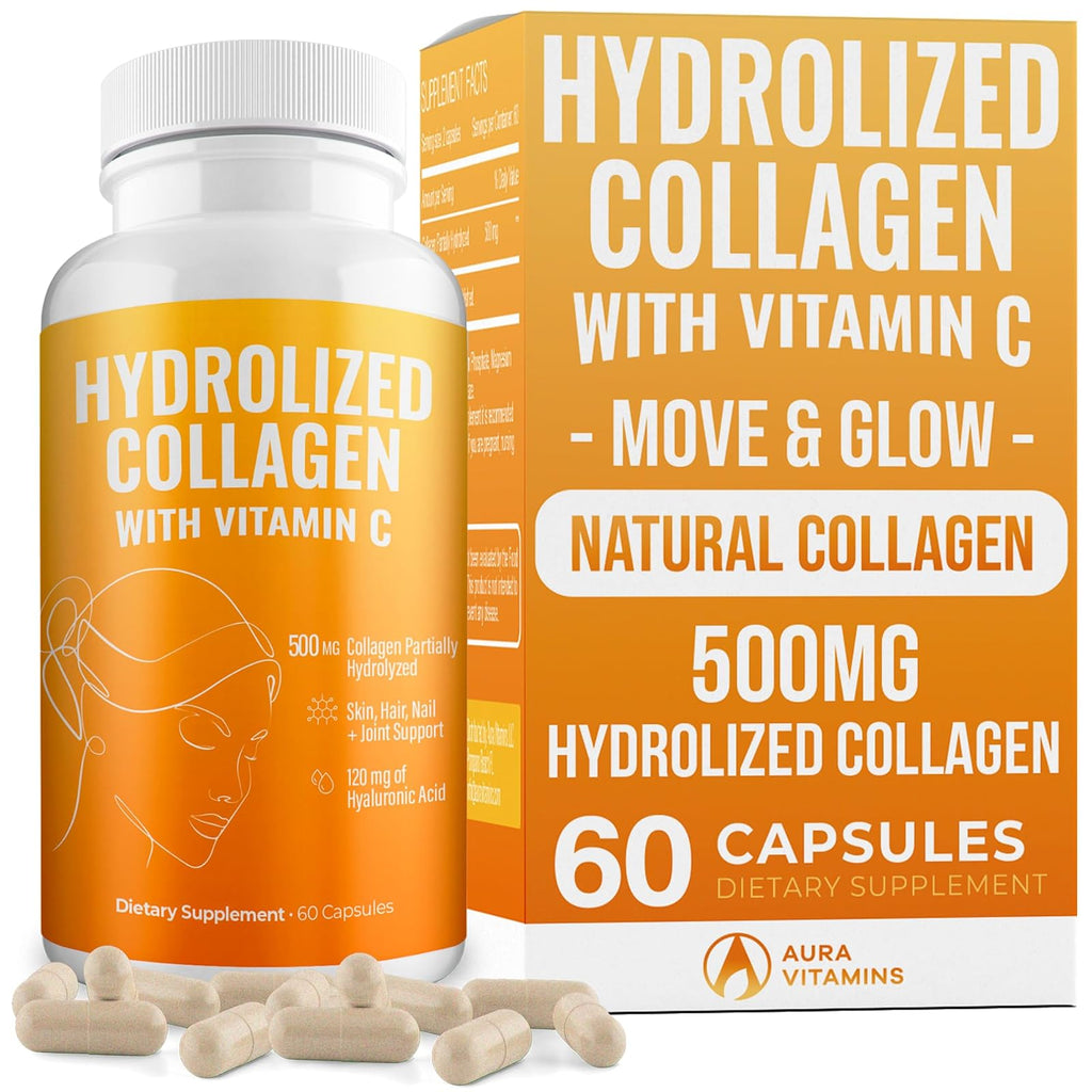 Hydrolyzed collagen powder for skin
