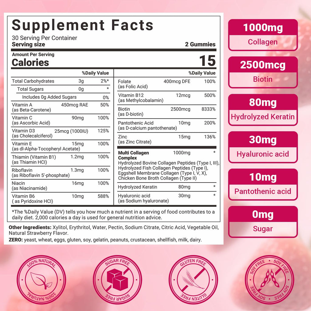 hydrolyzed collagen type 1 and 3