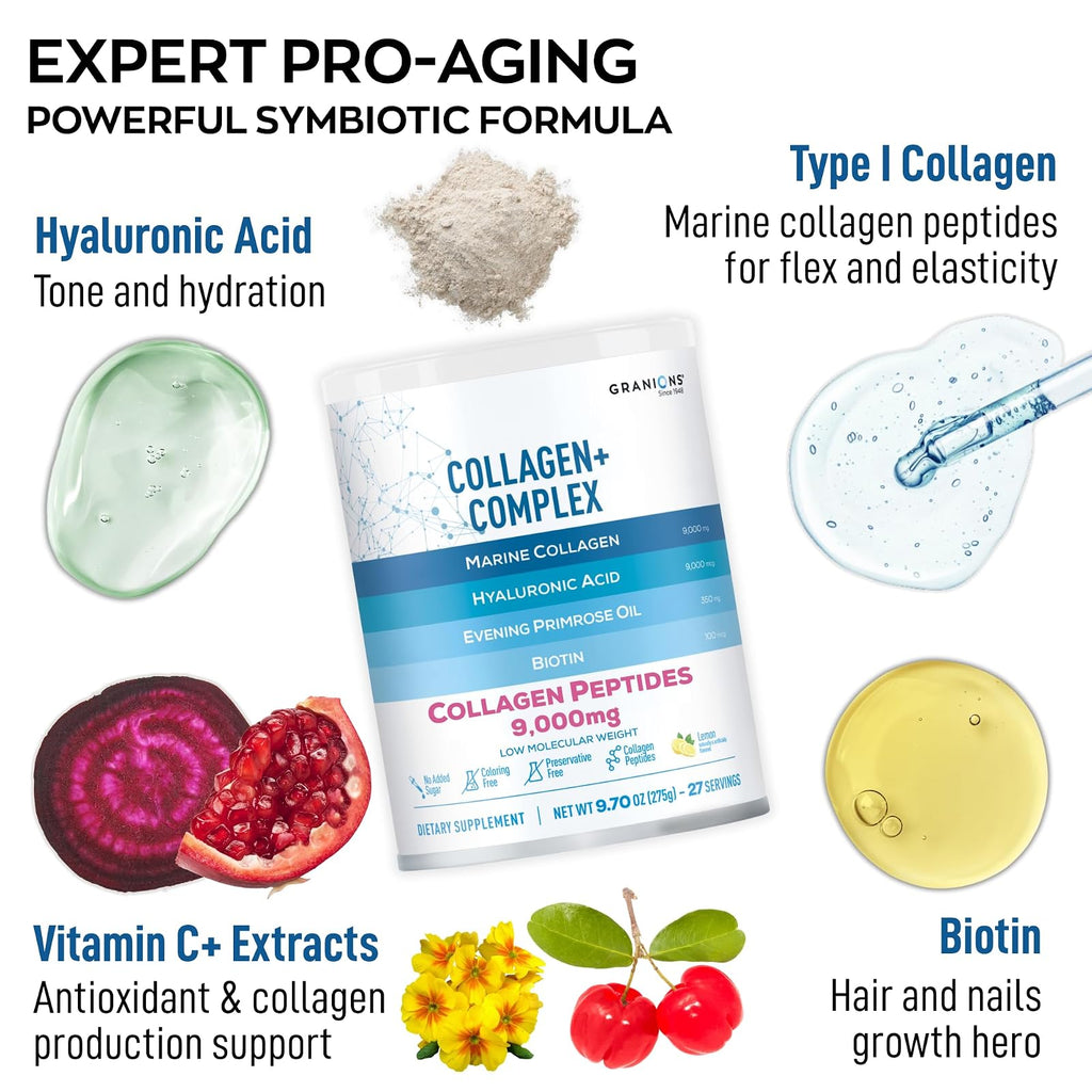 Hydrolyzed marine collagen for skin