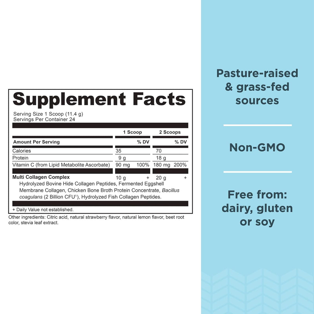 hydrolyzed multi collagen powder benefits