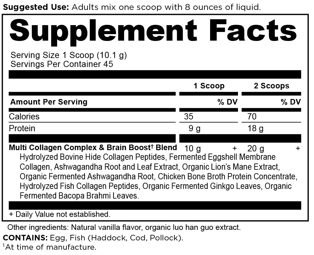 Hydrolyzed multi collagen powder benefits